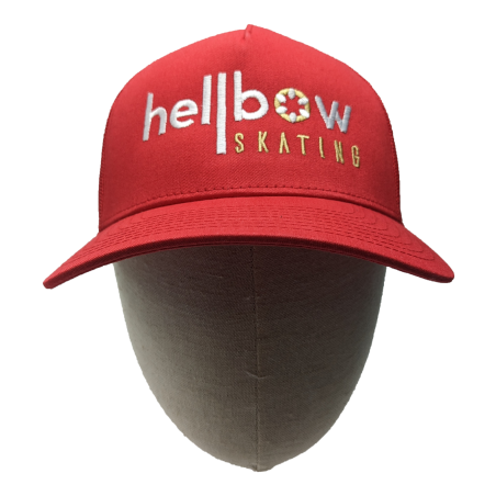RETRO TRUCKER CLASSIC RED - HELLBOW SKATING- MYROLLERDERBY